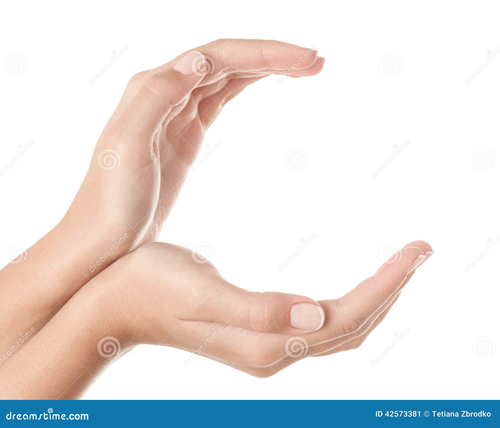 Two hands protecting stock image. Image of concepts, palm - 42573381