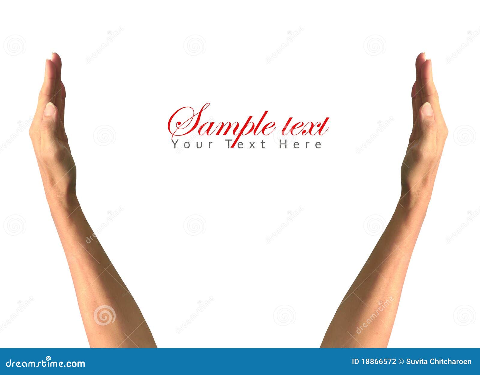 Two Hands quote text stock photo. Image of frame, partnership - 18866572