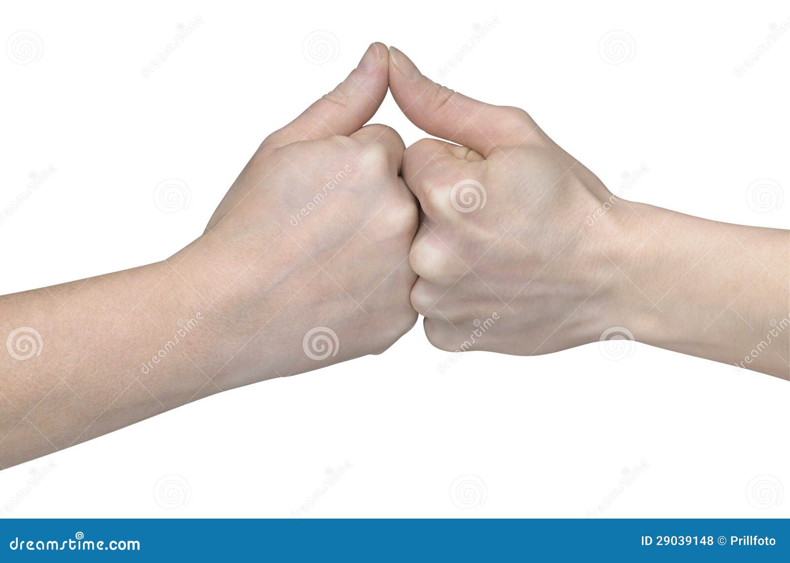 Two hands salute stock photo. Image of caucasian, fist - 29039148