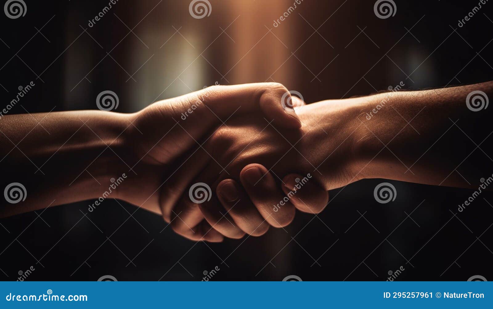 Handshake between Two Businessmen Handshake between Two People Two ...