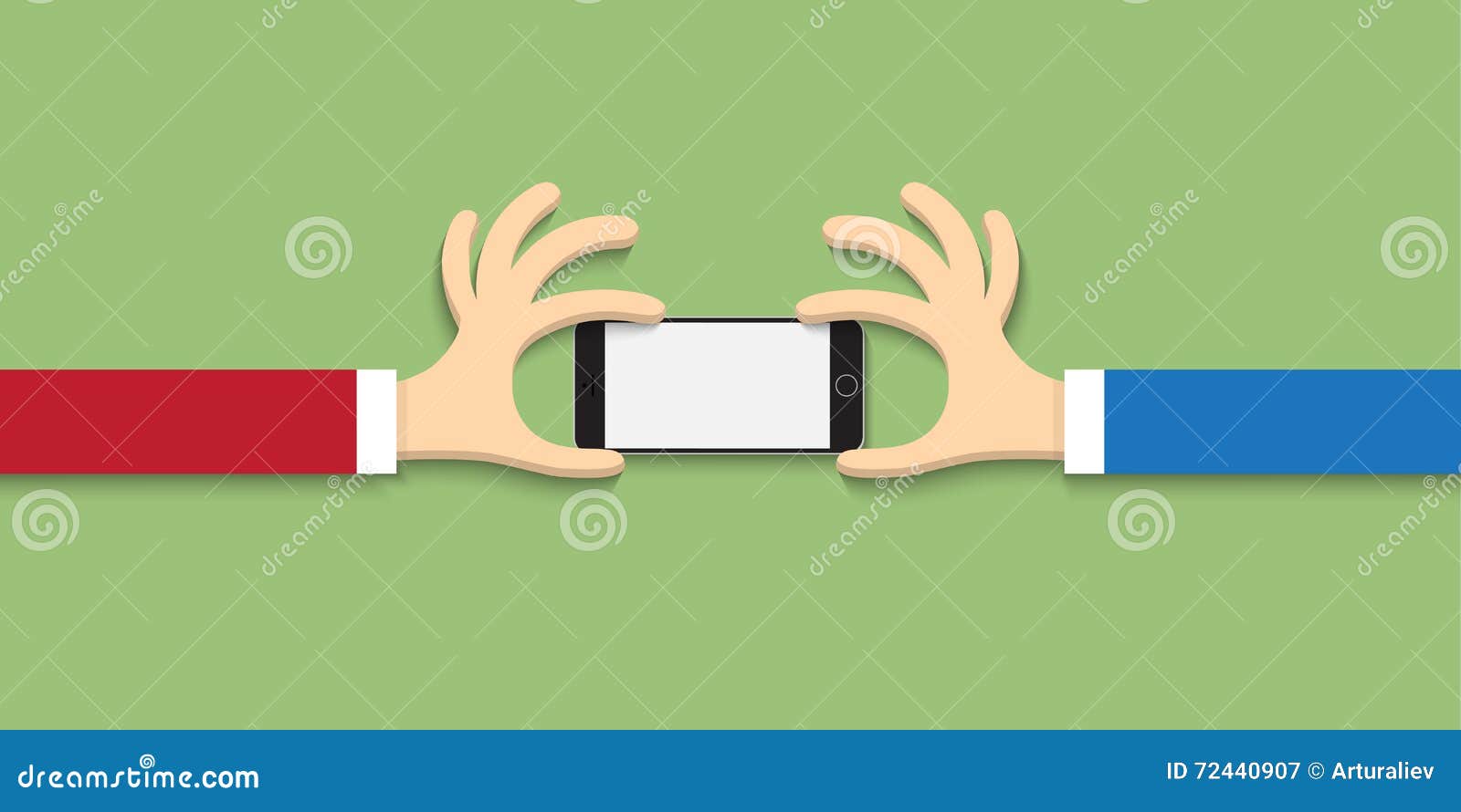 Primitive Man With Smartphone On Isolate Black Concept 3d Illustration ...