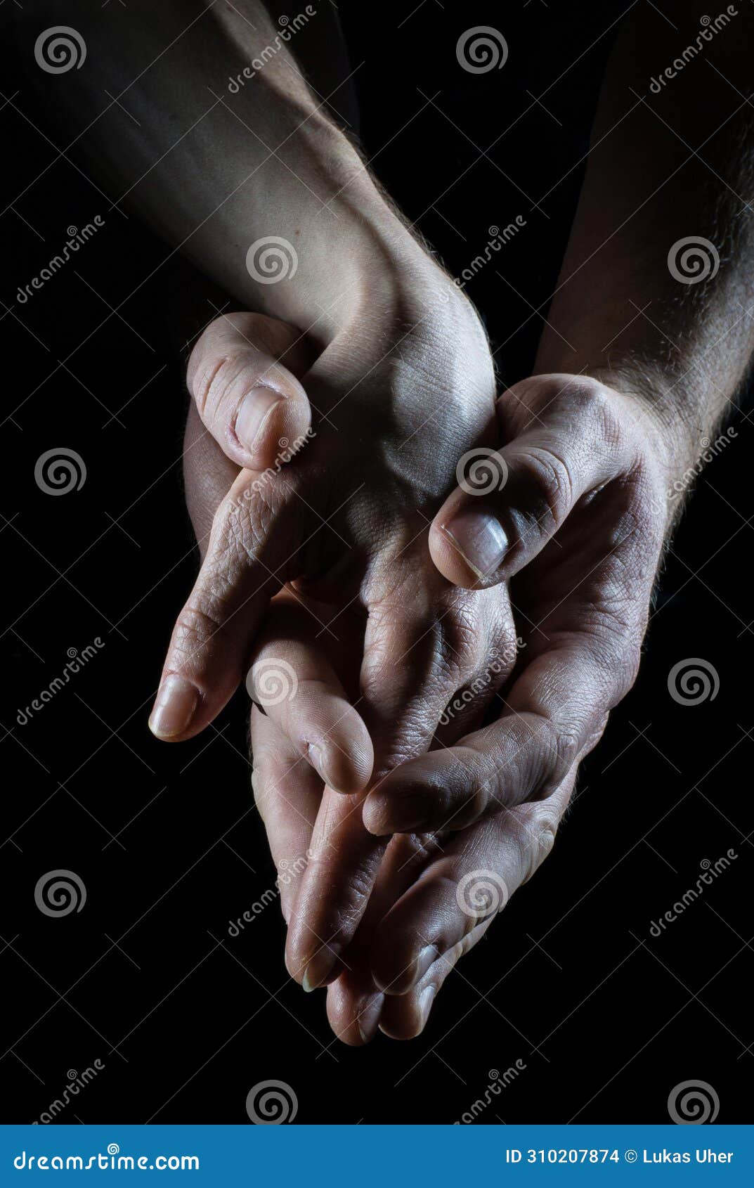 Two Hands - Support, Help, Love Stock Photo - Image of connection, life ...