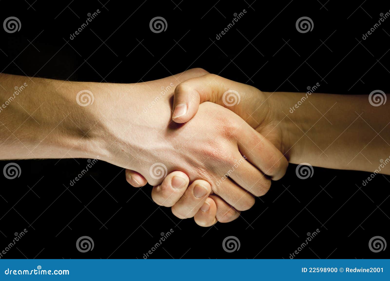 Two Hands Unite with Eachother As Agreement Stock Photo - Image of ...