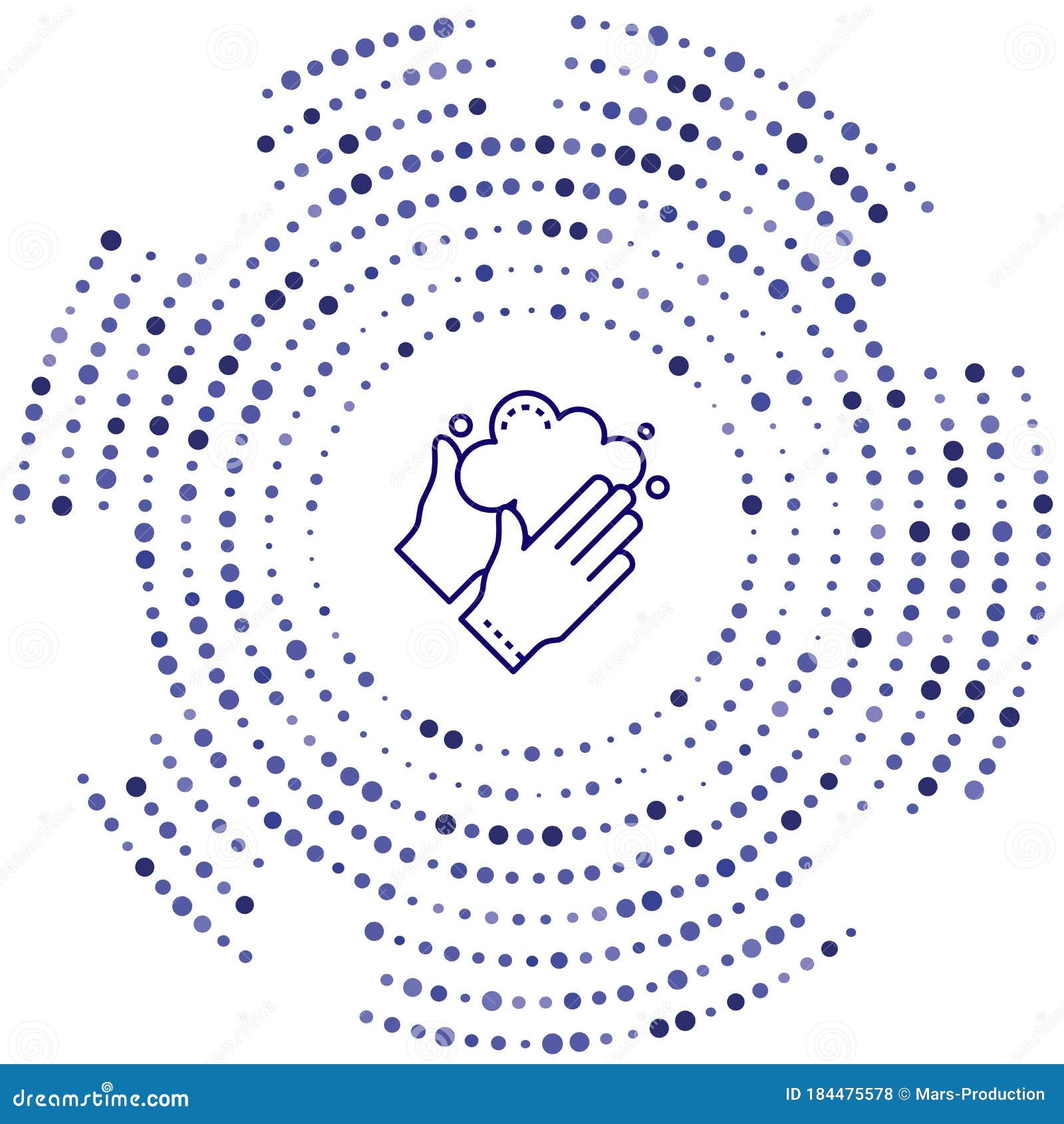 Two Hands Vector Icon. Two Hands Editable Stroke. Two Hands Linear ...