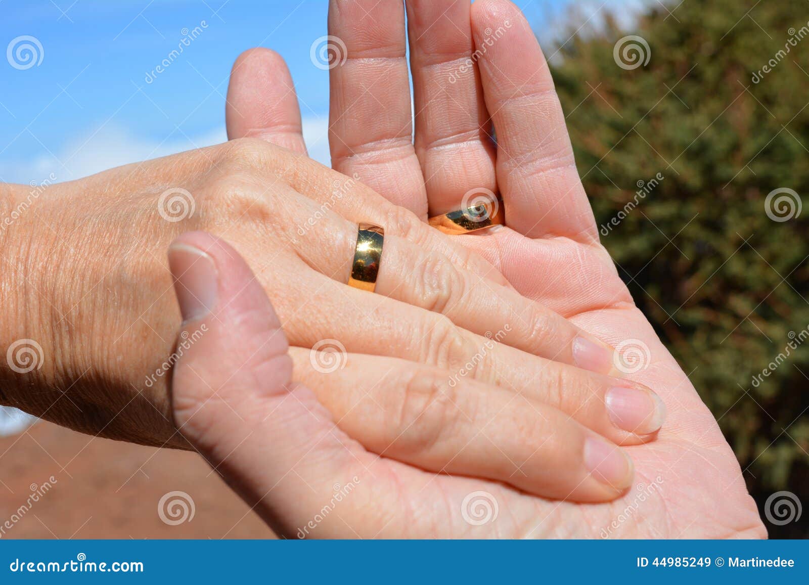 Two Hands. Woman Hand in a Man S Hand. Stock Image - Image of mother ...