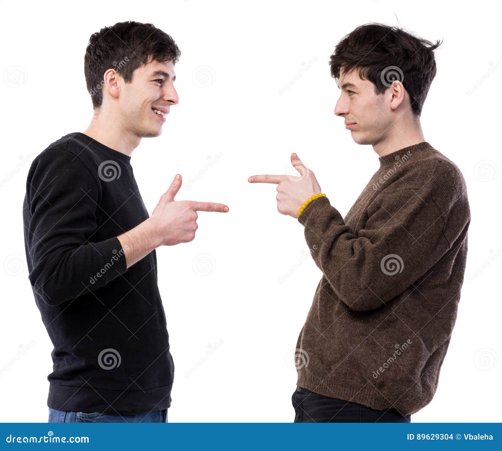 Two handsome young men stock photo. Image of friendship - 89629304