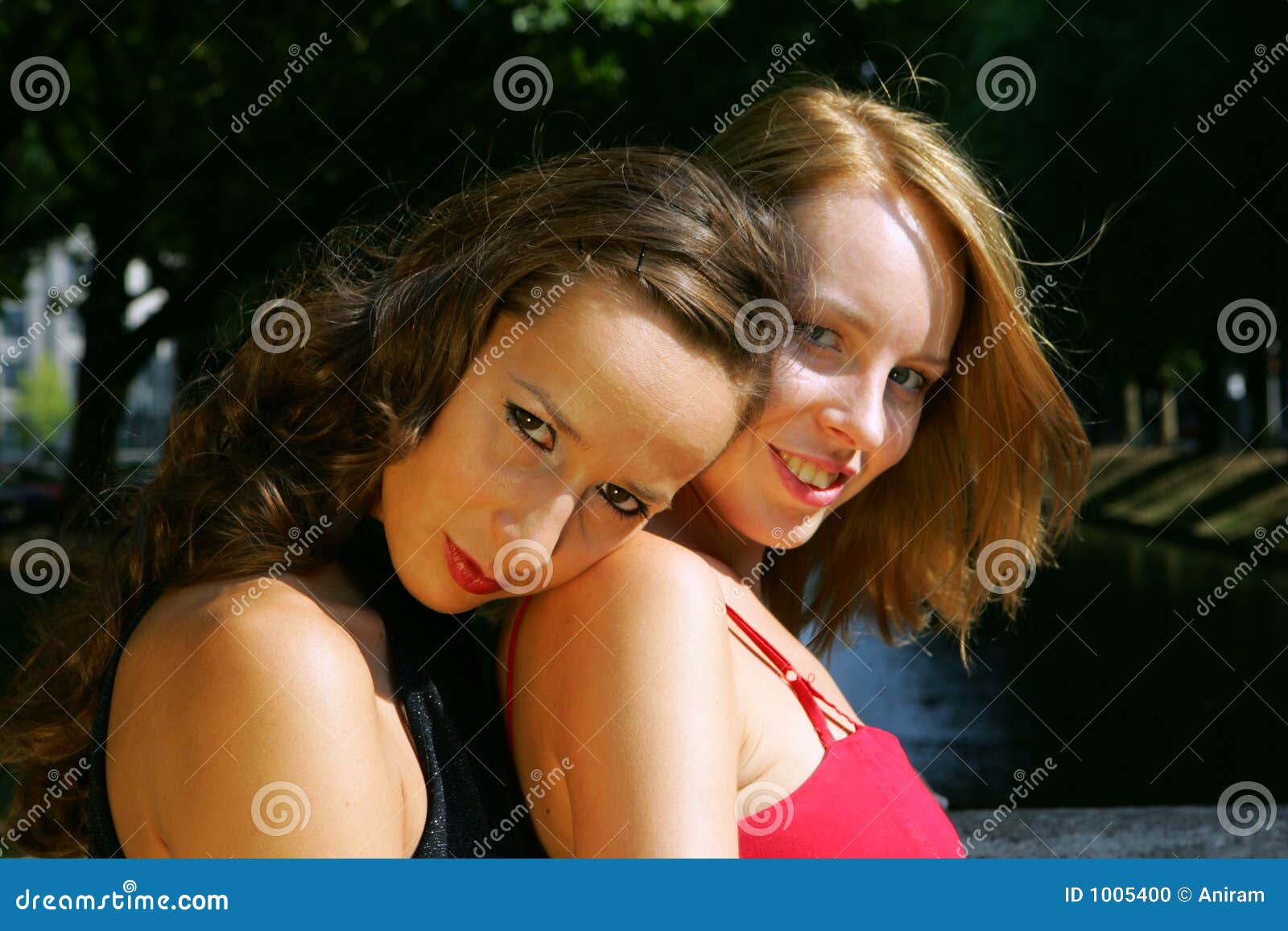Two happy friends stock photo. Image of partnership, happiness - 1005400