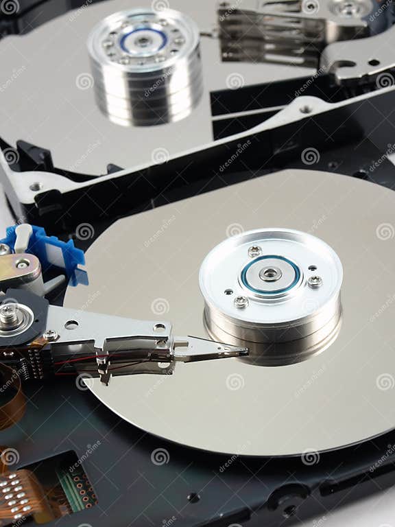 Two hard drives stock photo. Image of writing, software - 12245172