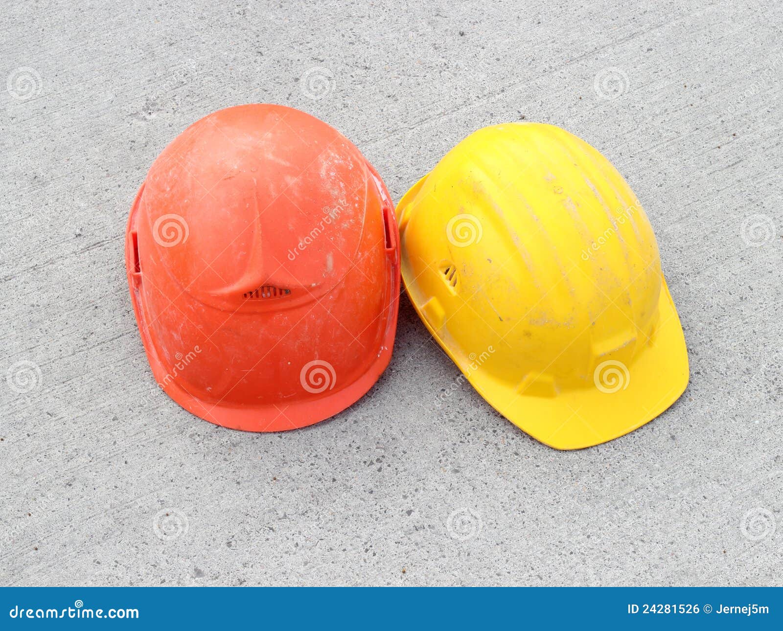 Two Hard hats stock photo. Image of construction, life - 24281526