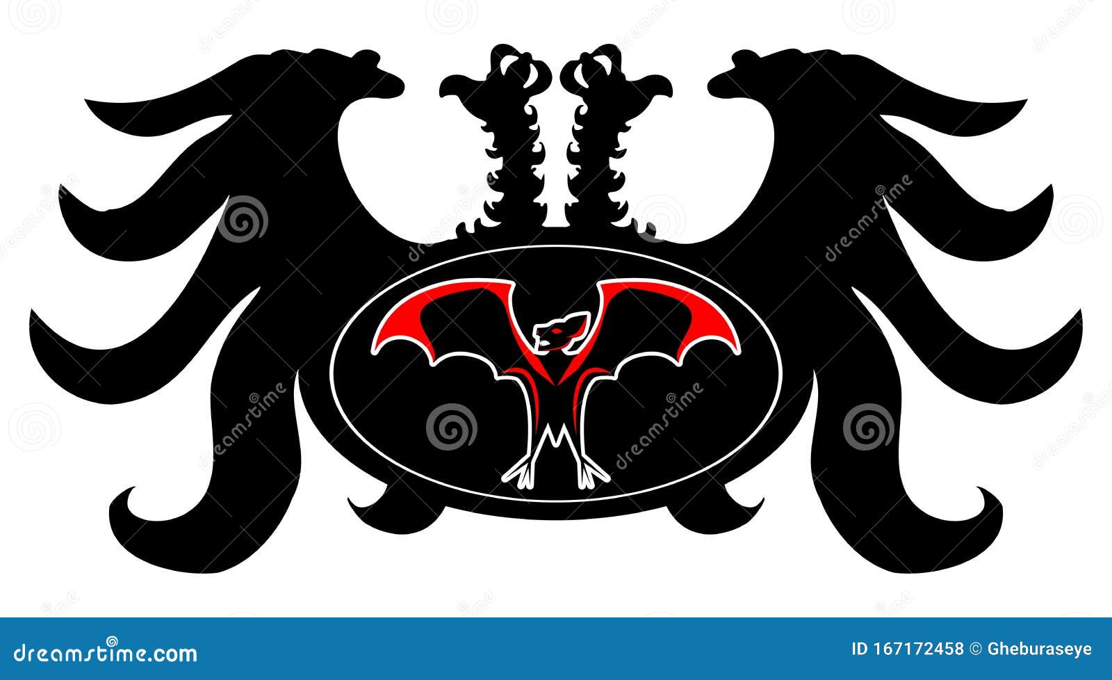 Stylized DNA Double Helix Strand Model Royalty-Free Illustration ...