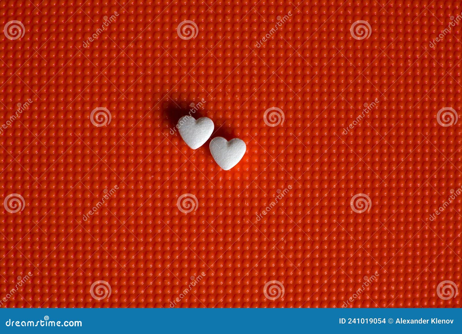 Two Heart-shaped Tablets Lie on a Textured Surface Stock Photo - Image ...