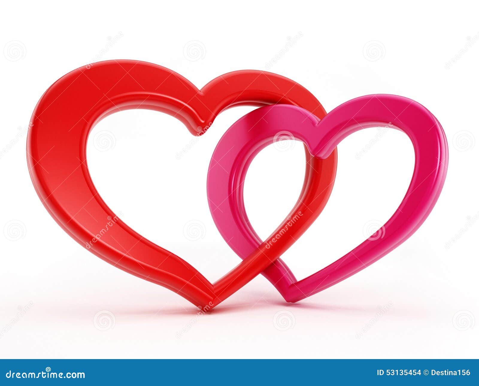 Two Hearts Intertwined