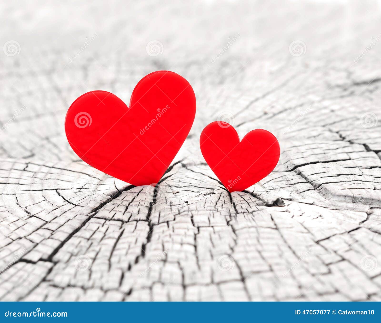 Two hearts stock image. Image of creative, beauty, romantic - 47057077