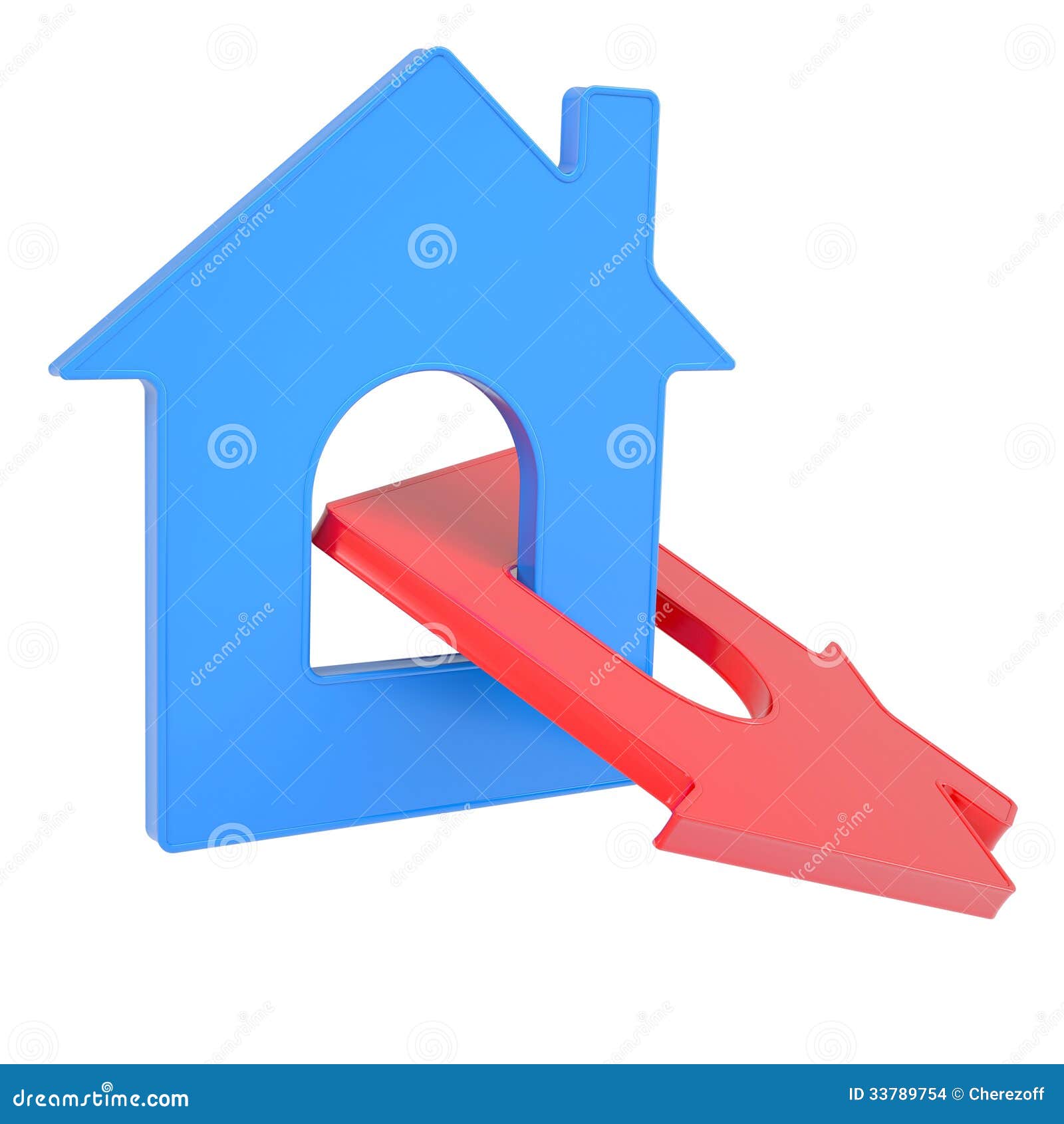 Two house icon stock illustration. Illustration of blank - 33789754