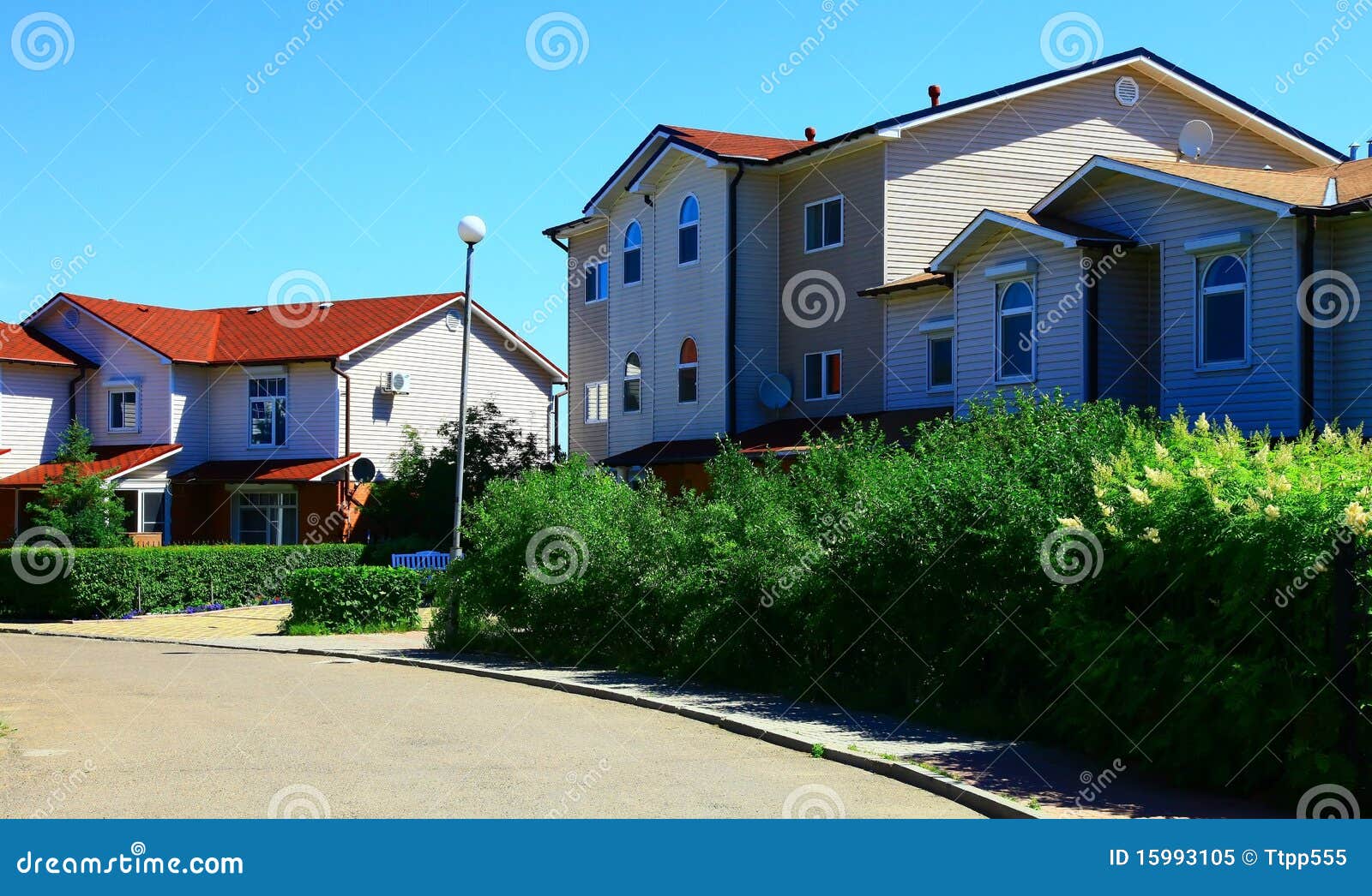 Two houses stock image. Image of house, scenics, rich - 15993105