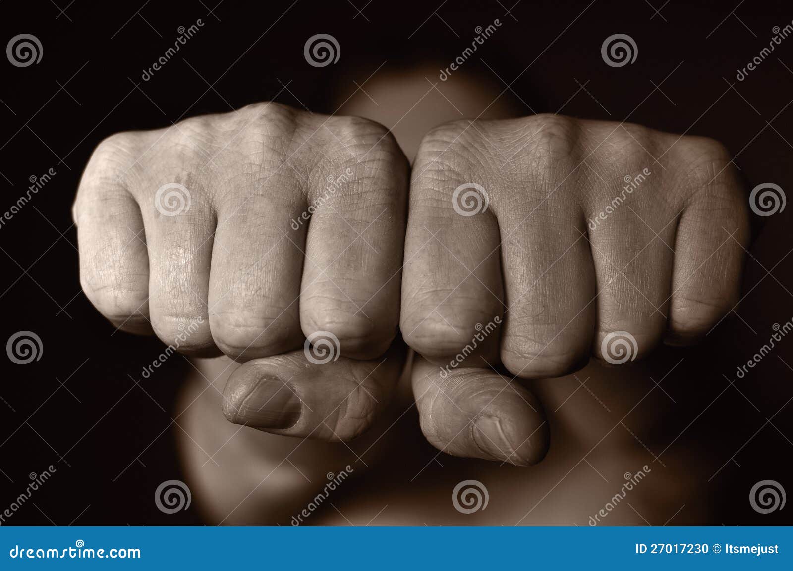 Two human fists. stock photo. Image of aggressive, fitness - 27017230