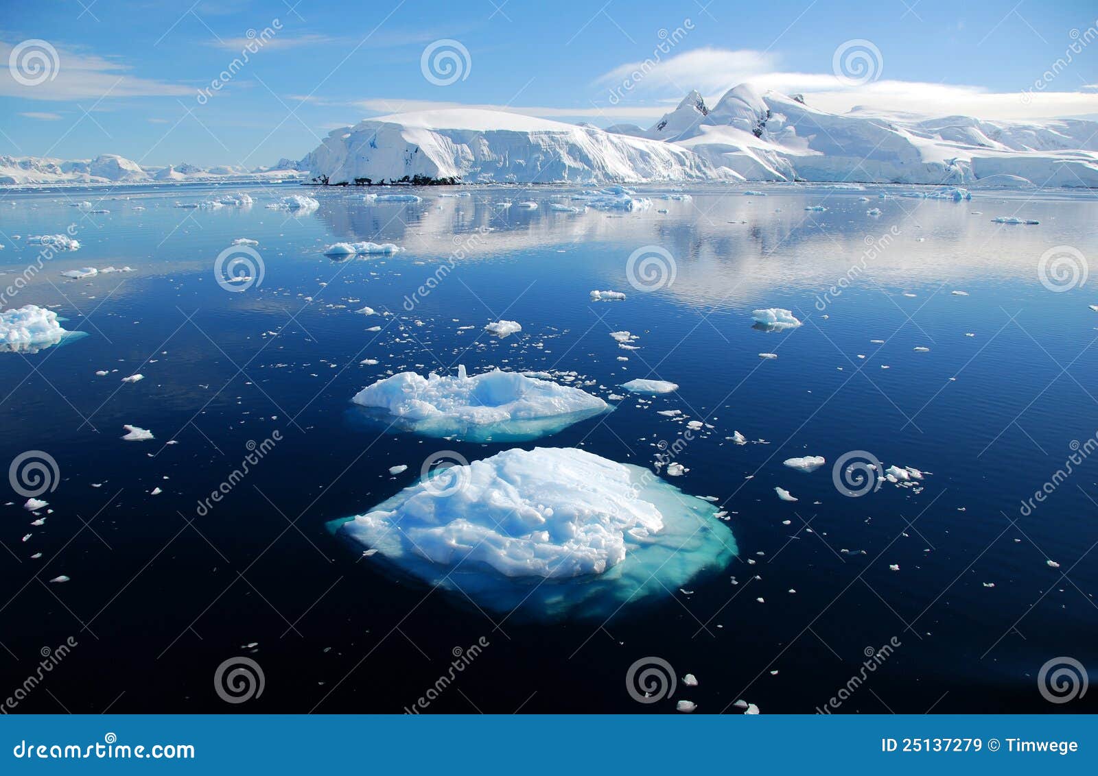 Two ice floes stock image. Image of snow, polar, arctic - 25137279