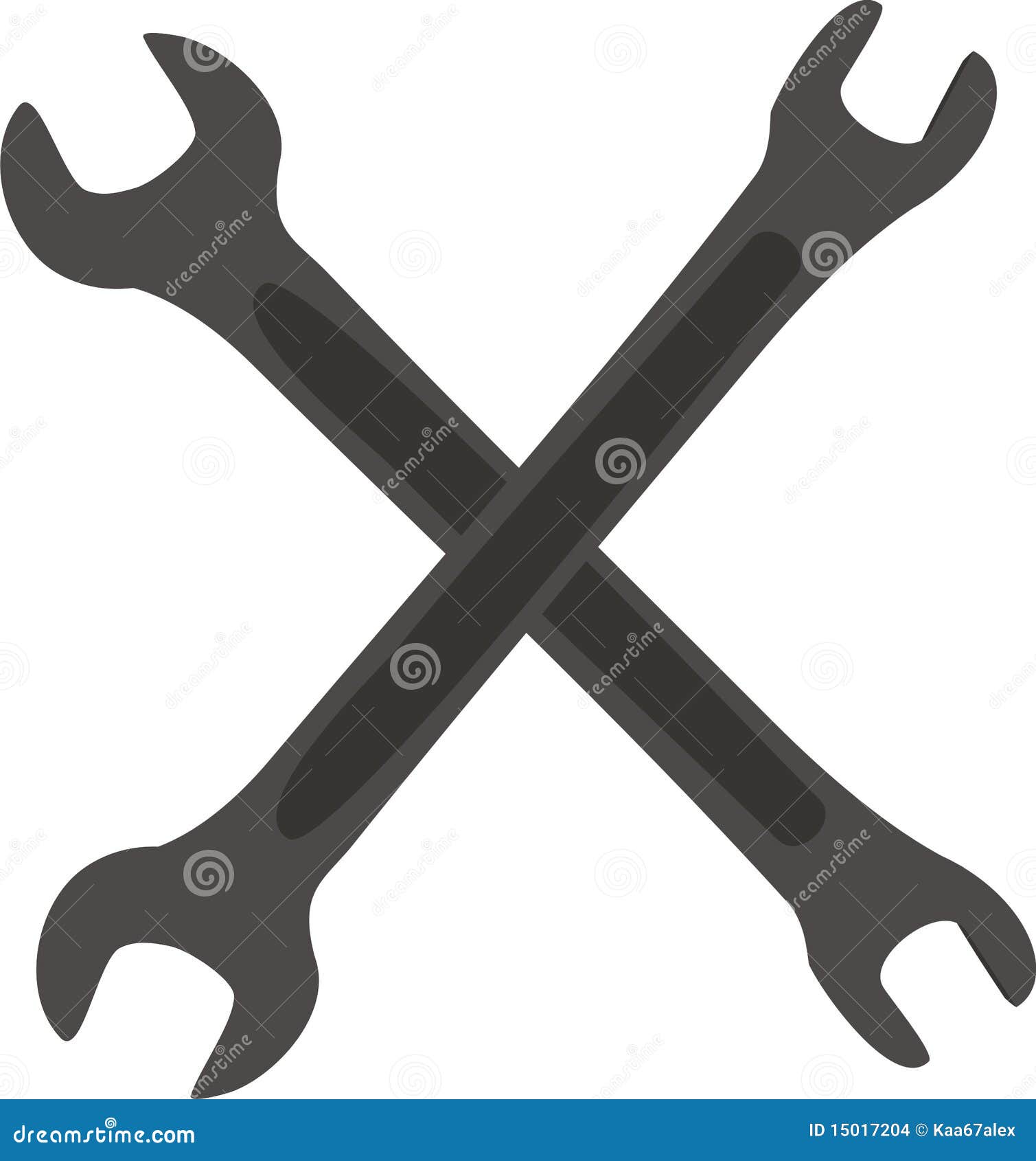 Two identical keys stock vector. Illustration of iron - 15017204
