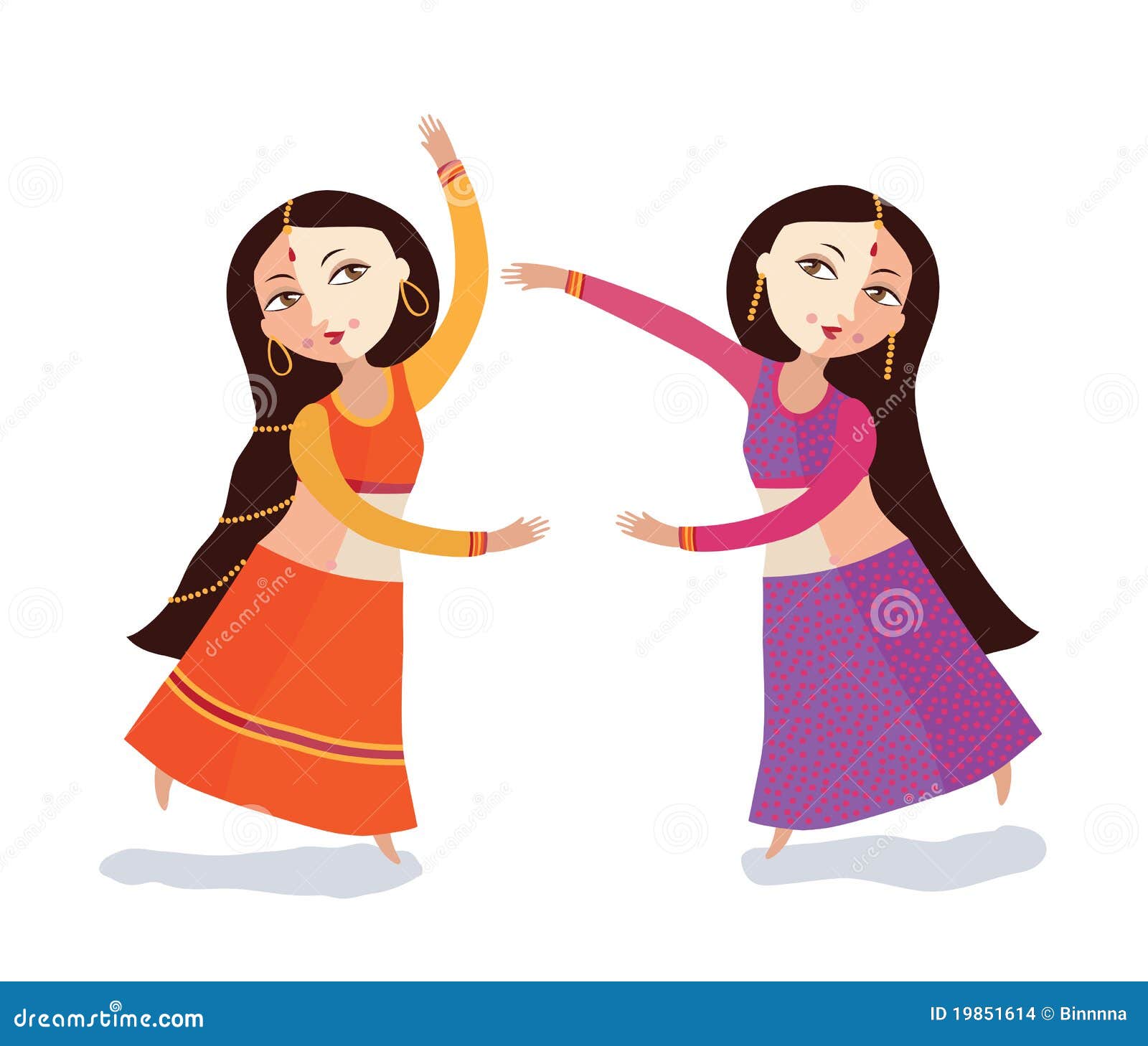 Set Indian Men Women Avatars Smiling Male Female Cartoon Characters ...