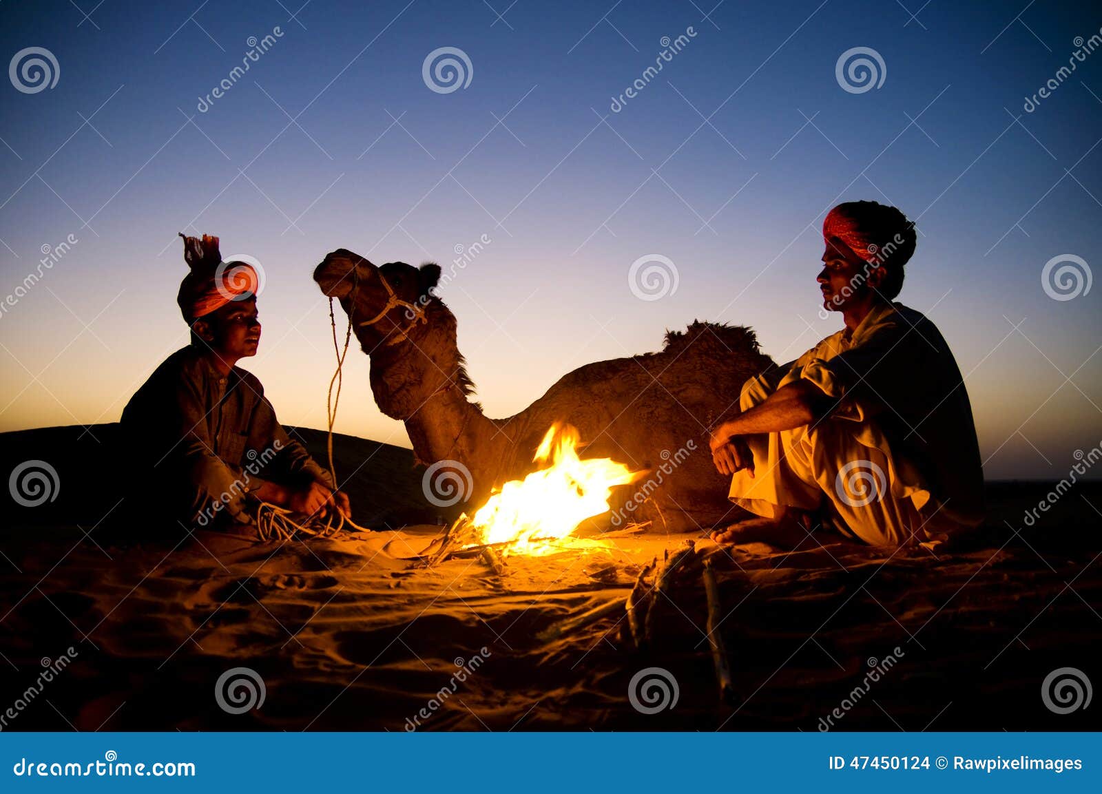 Two Indigenous Indian Desert Culture Concept Stock Photo - Image of ...