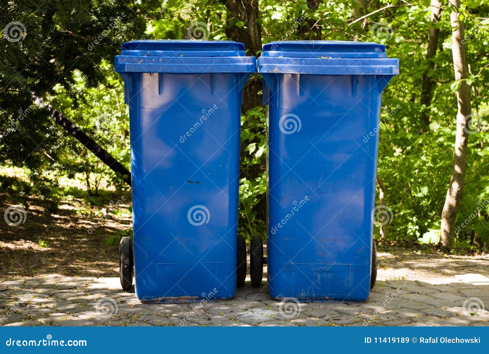 Two industrial trash bins stock image. Image of disposal - 11419189