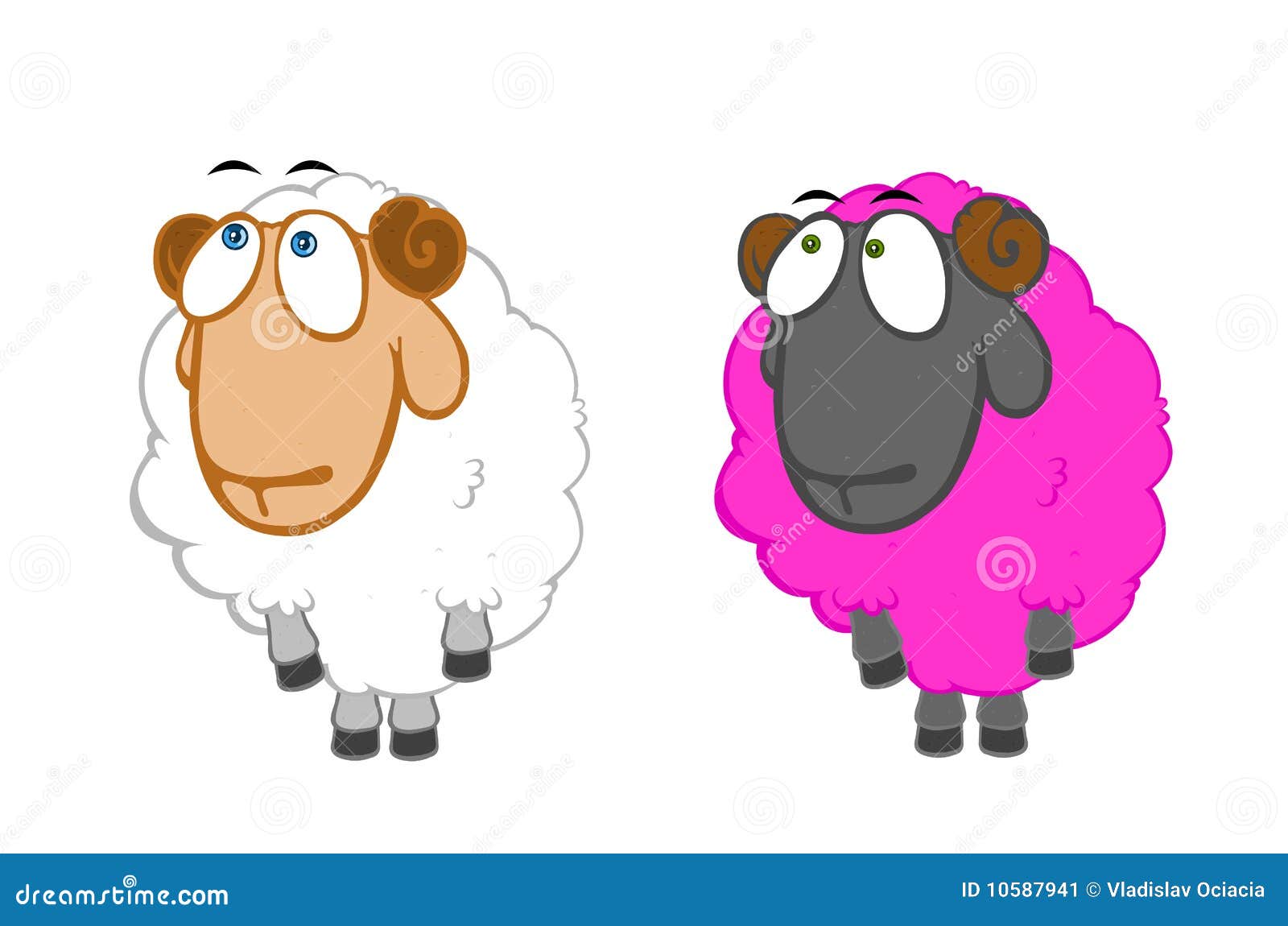 Innocent Sheep Stock Image | CartoonDealer.com #10586599