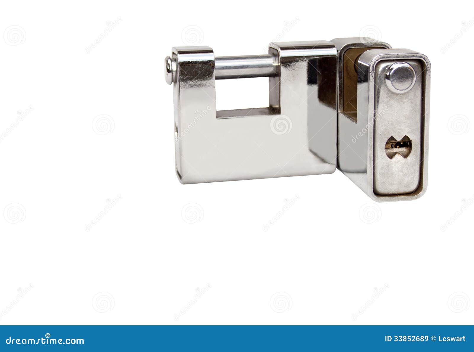 Two Isolated Solid Heavy Duty Safety Locks Stock Image - Image of ...