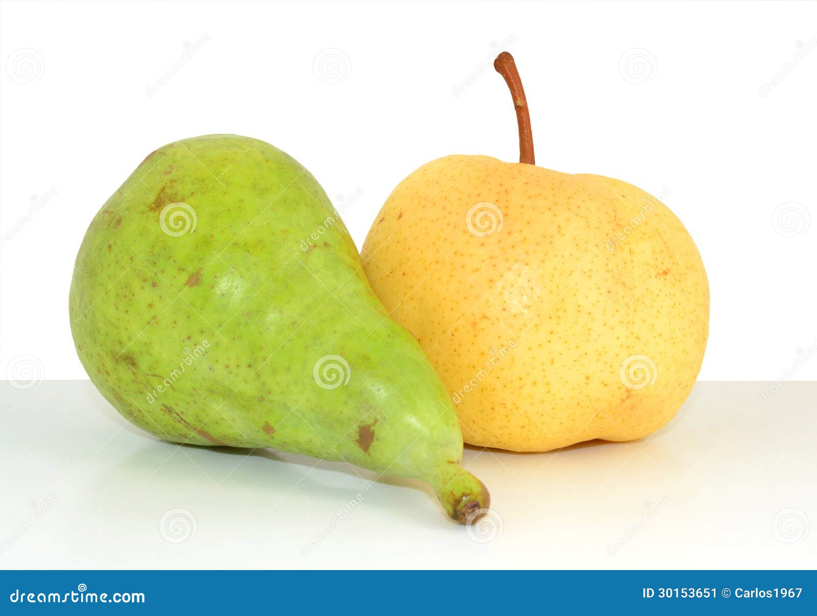 Two pears stock image. Image of pieces, dessert, pears - 30153651