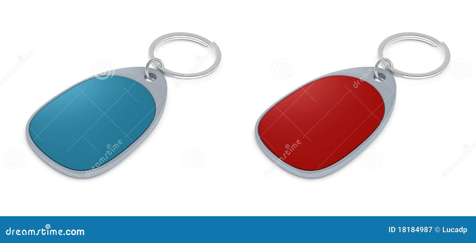 Two keychains stock illustration. Illustration of lock - 18184987
