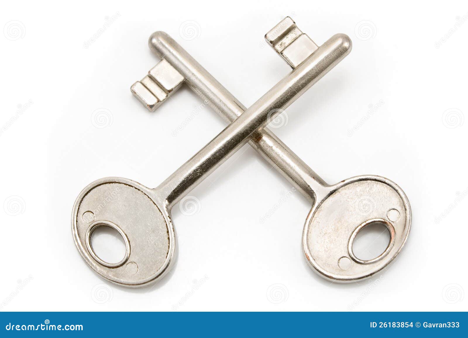 Two keys stock photo. Image of safety, metal, real, iron - 26183854