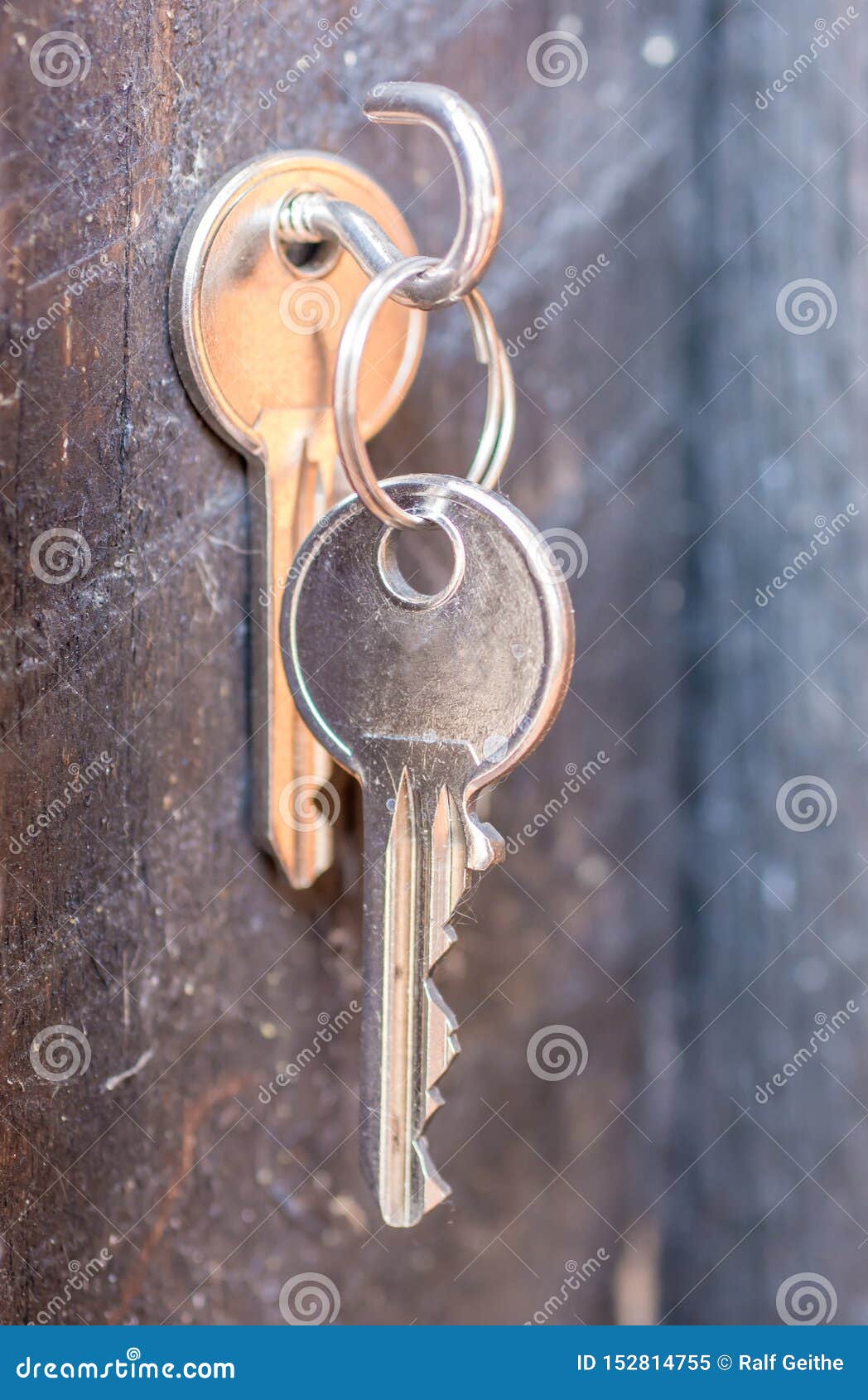 Key with spare key stock image. Image of secure, keyring - 152814755