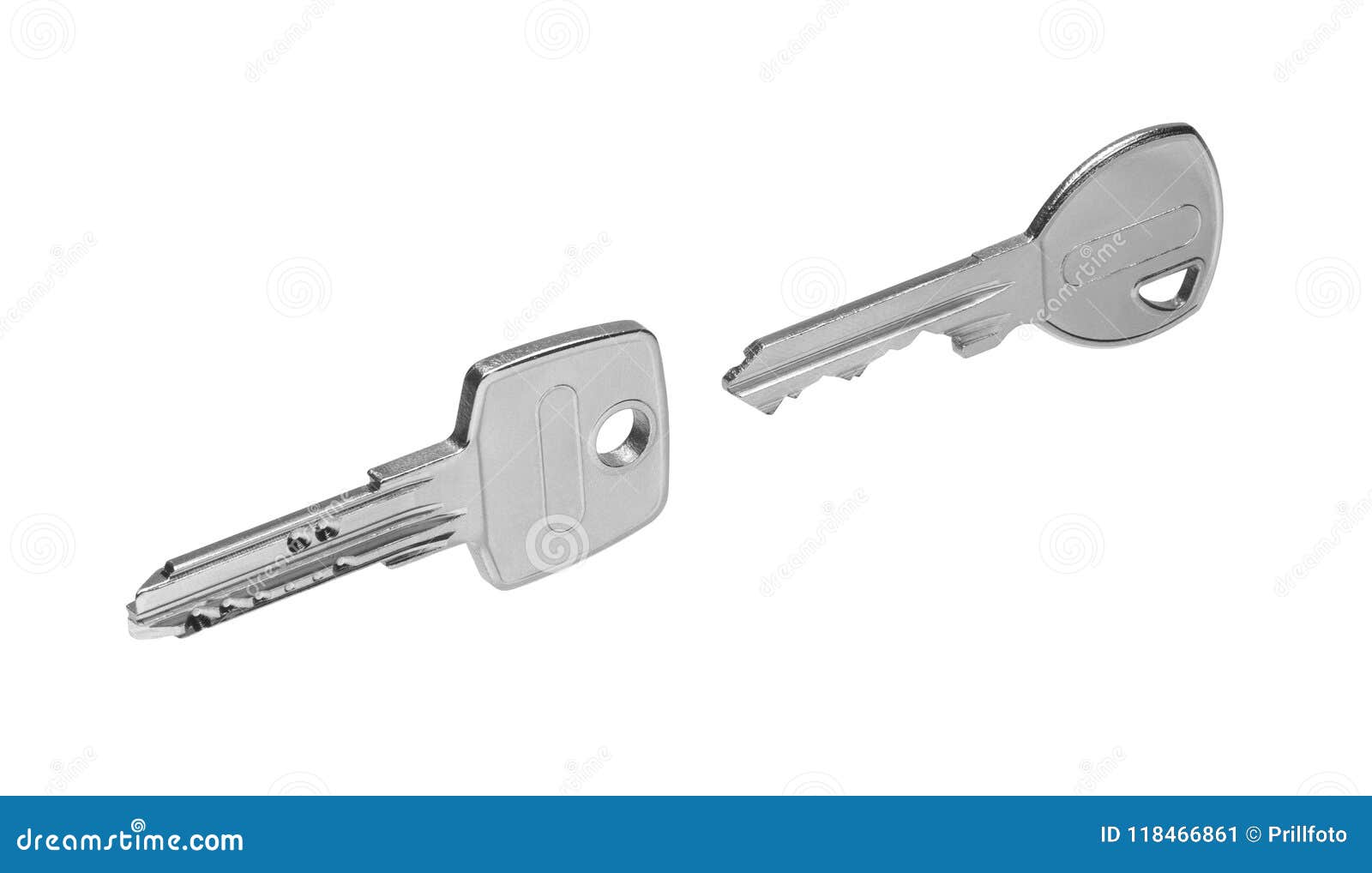 Two keys stock image. Image of security, silver, conception - 118466861