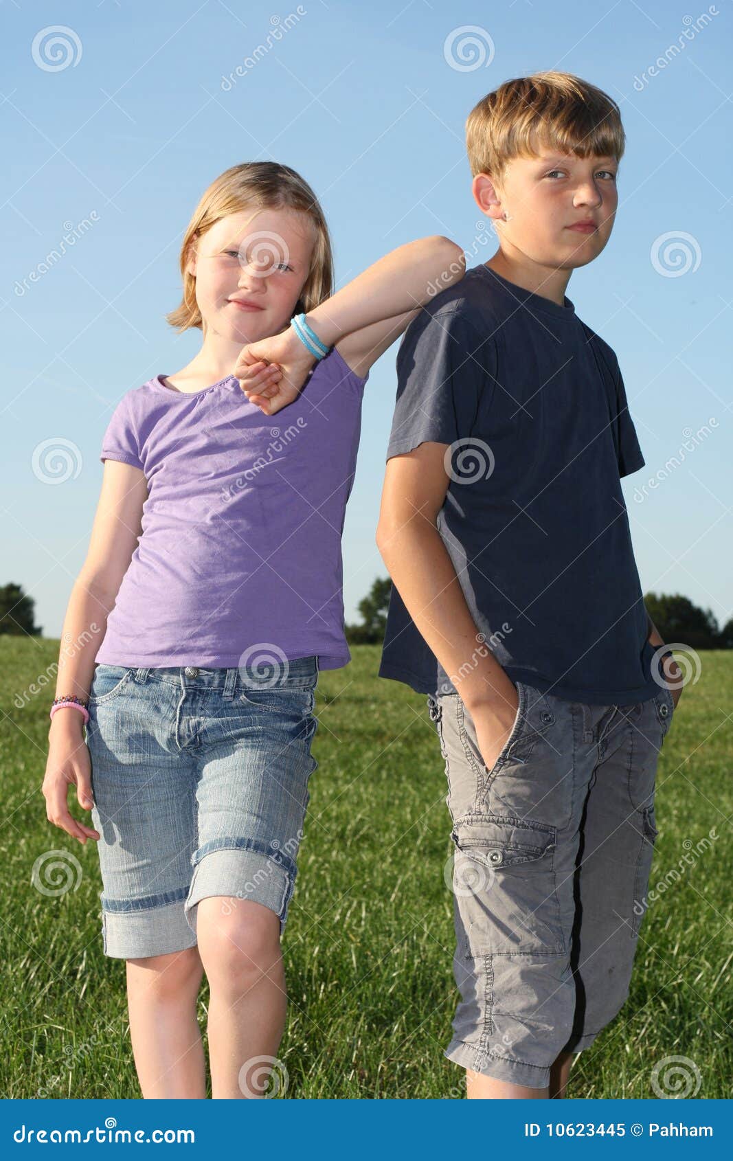 Two kids stock image. Image of expression, childhood - 10623445