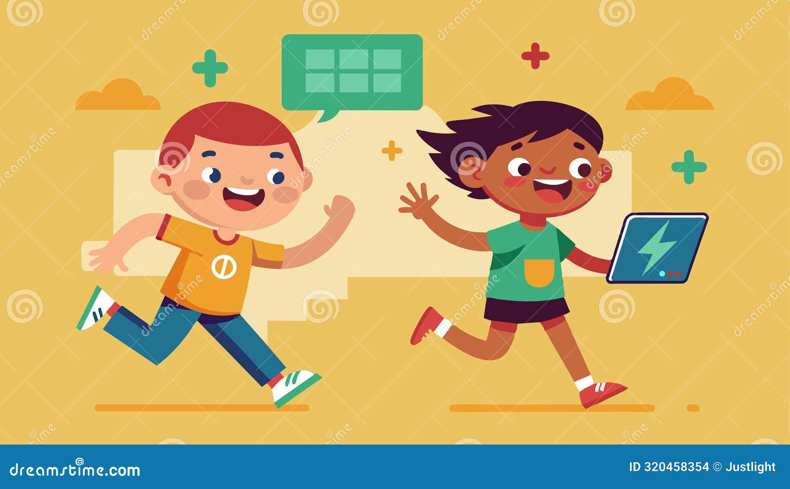 Two Kids Cheer Each Other on As they Race To Solve a Tricky Math Word ...