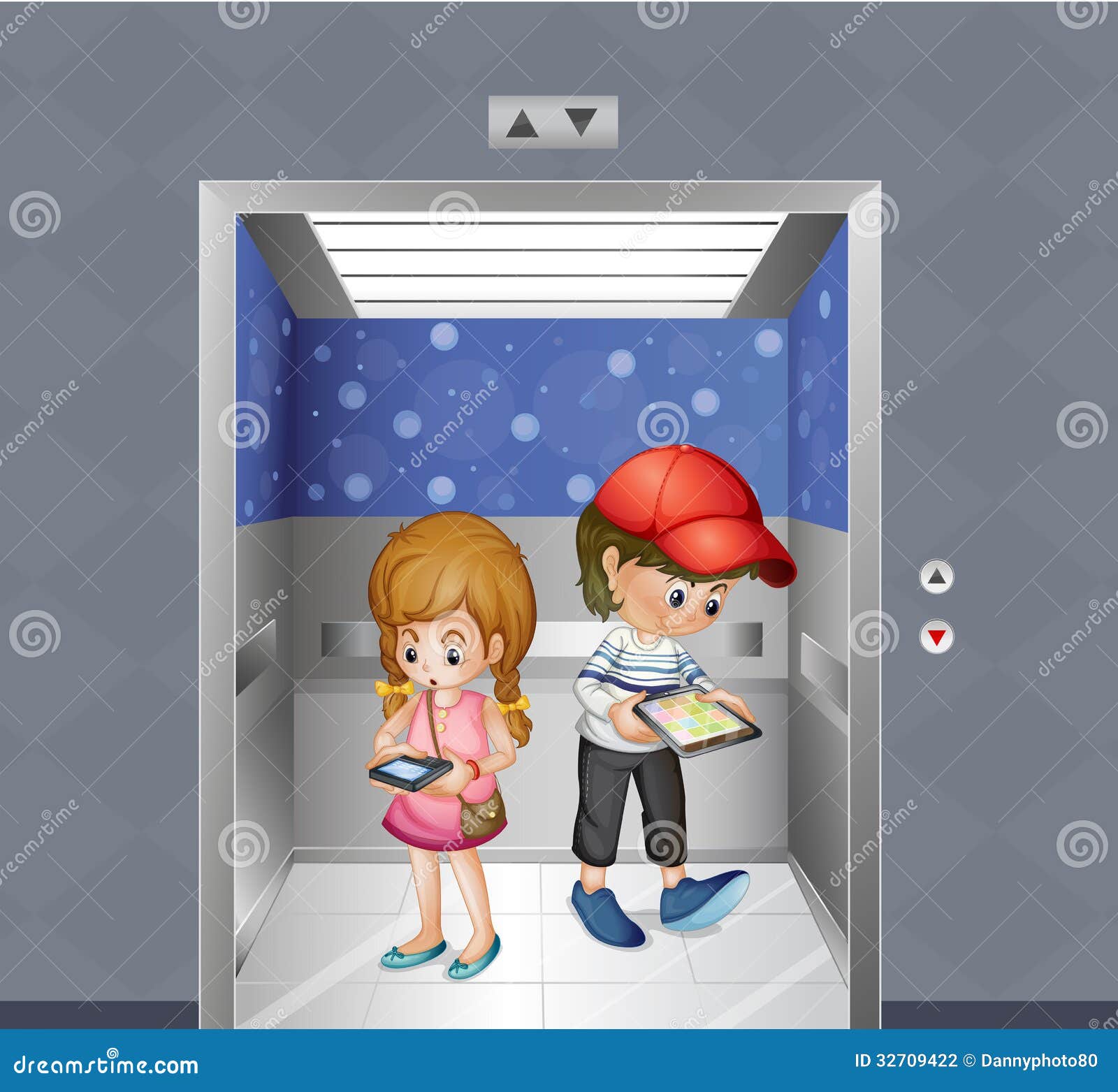 Elevator Clip Art Royalty-Free Illustration | CartoonDealer.com #332457