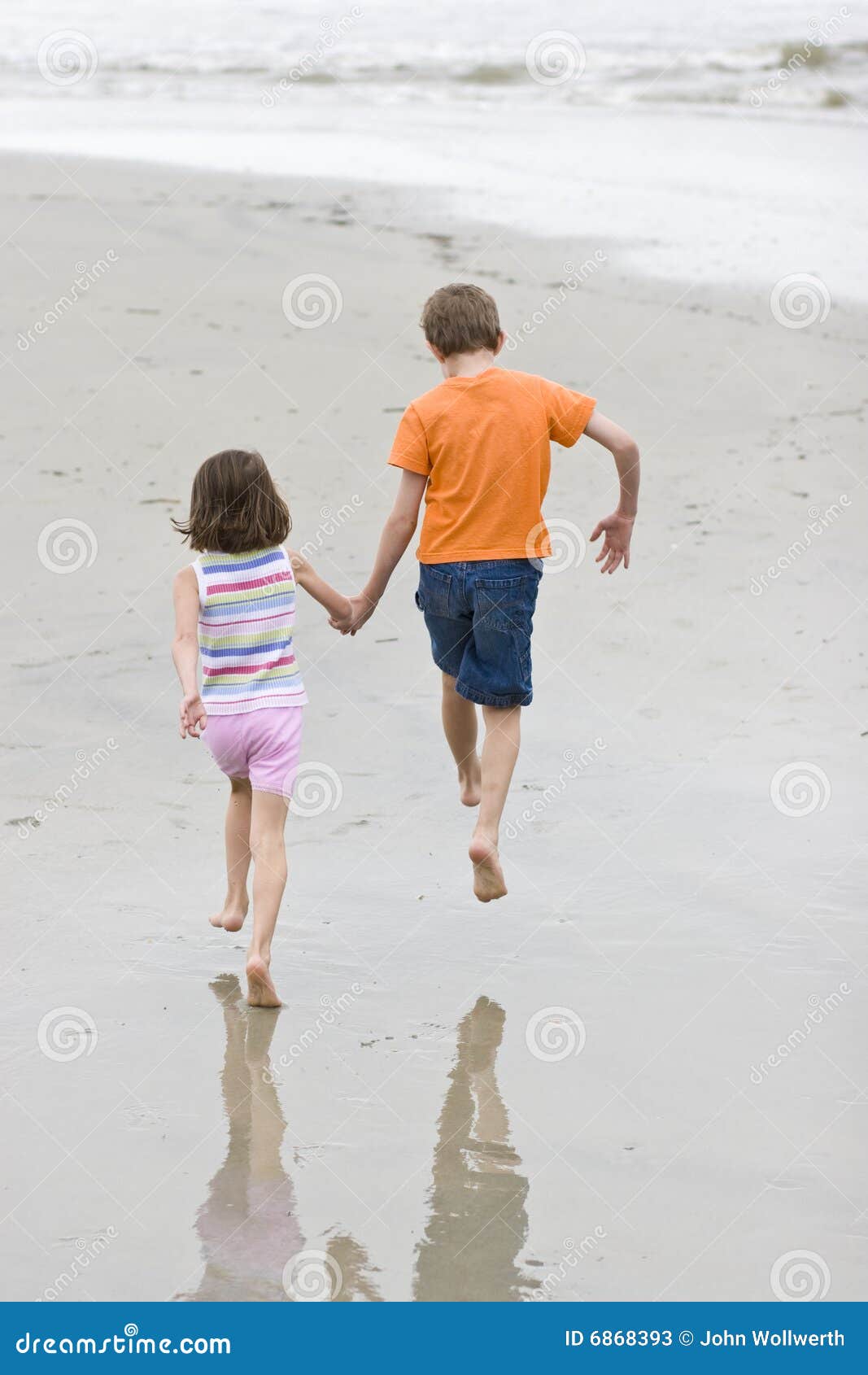 Two kids running stock image. Image of leap, cute, jump - 6868393
