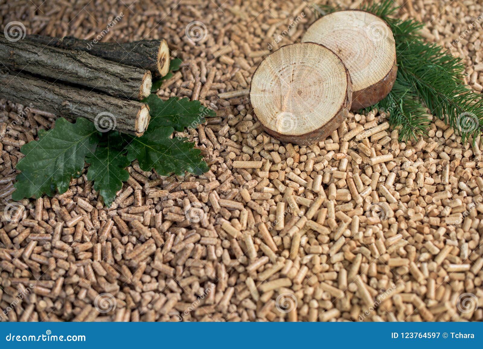 Two kind of pellets stock image. Image of economy, green - 123764597
