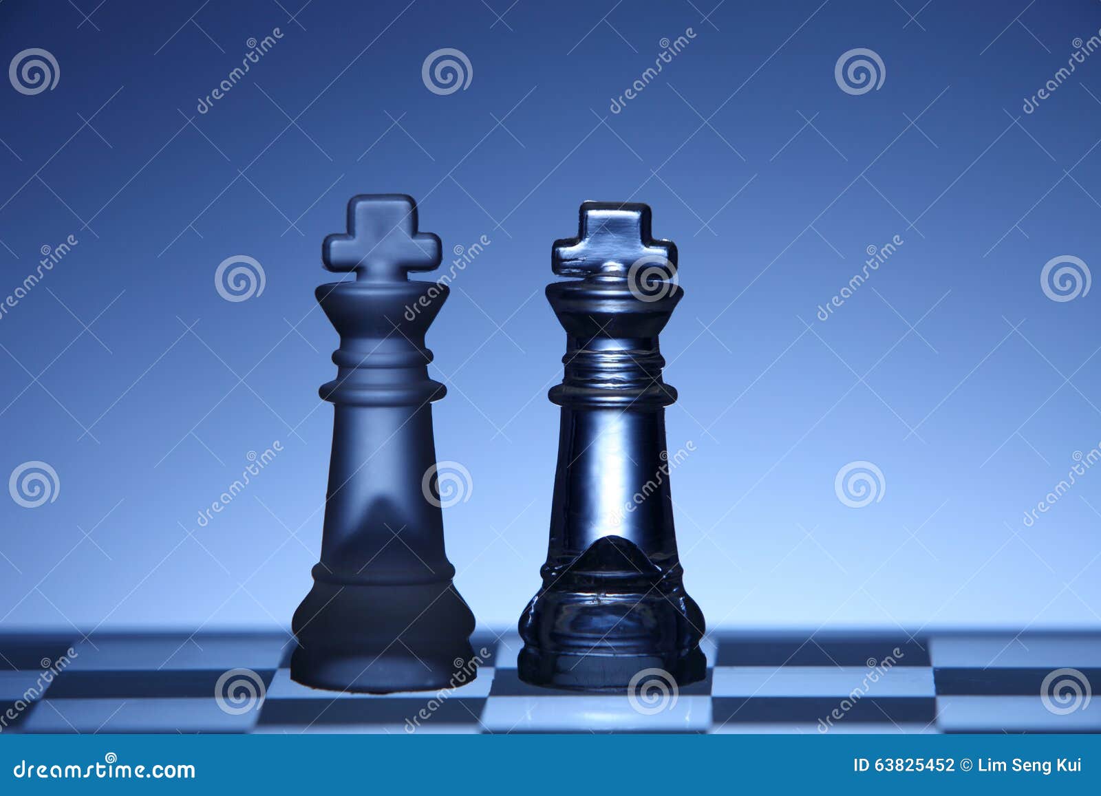 Two kings stock photo. Image of piece, concept, board - 63825452