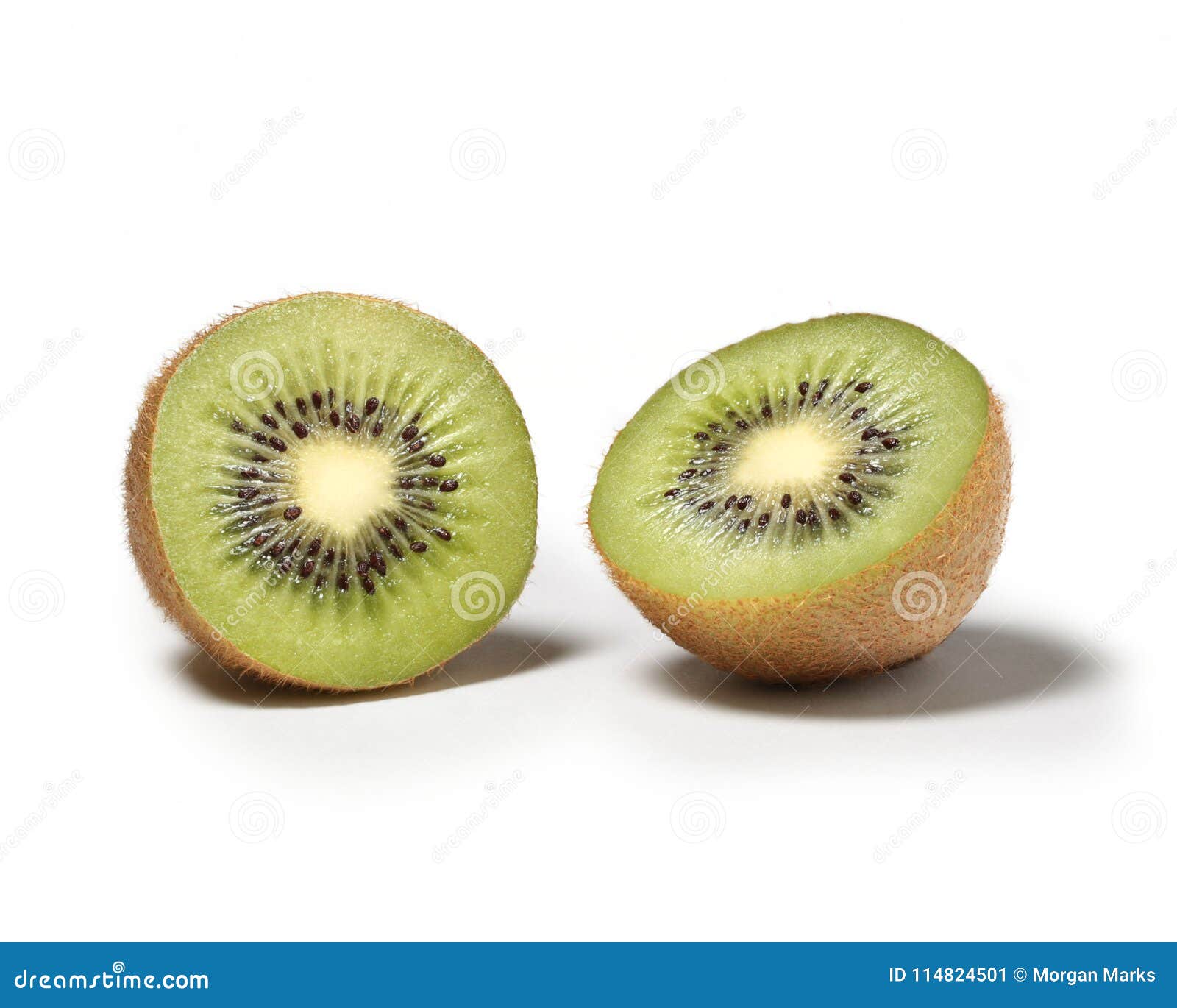 Two Kiwi Halves stock image. Image of natural, kiwi - 114824501