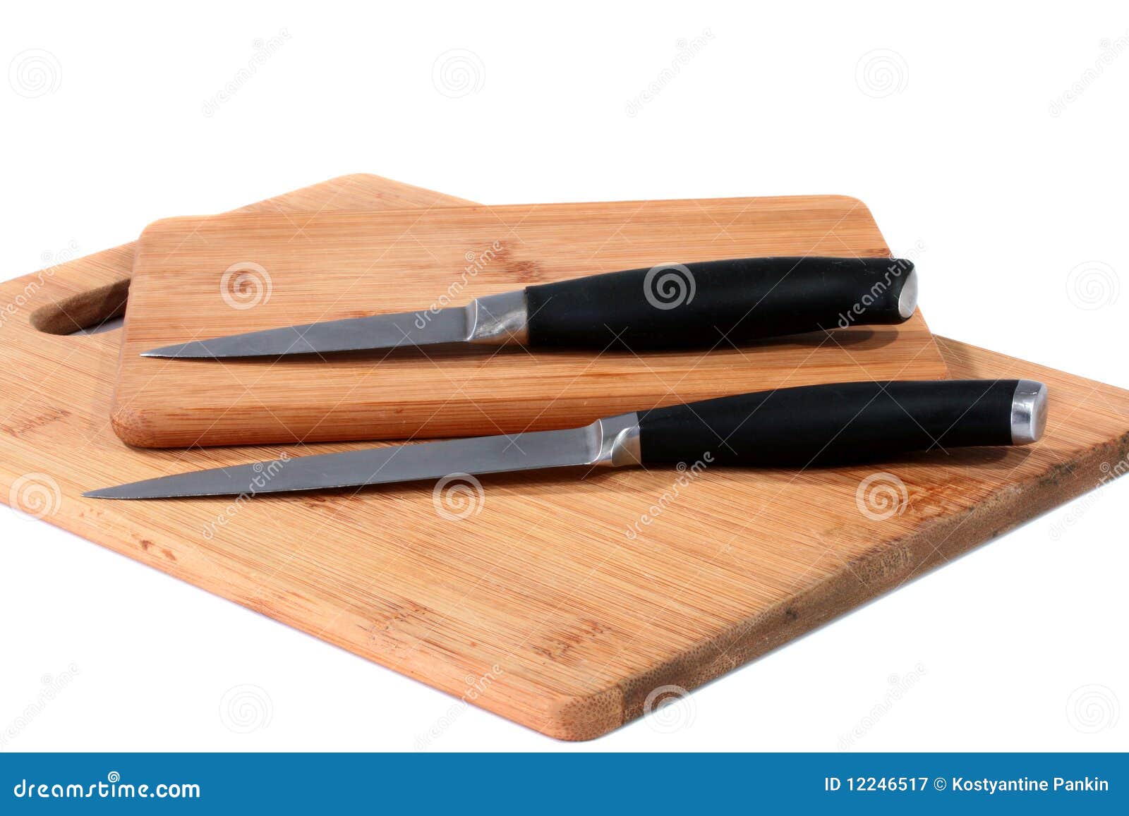 Two knifes stock image. Image of cook, metallic, knife - 12246517