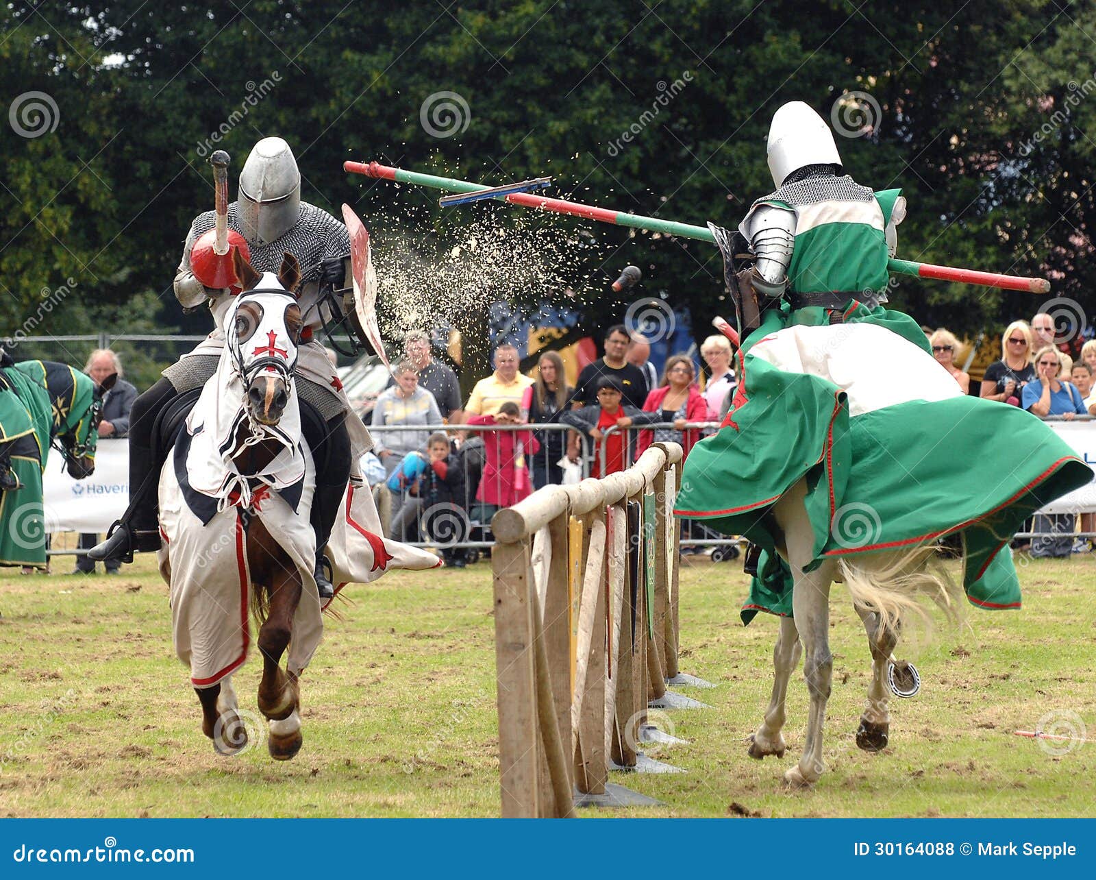 Medieval knights jousting editorial stock photo. Image of mane - 30164088