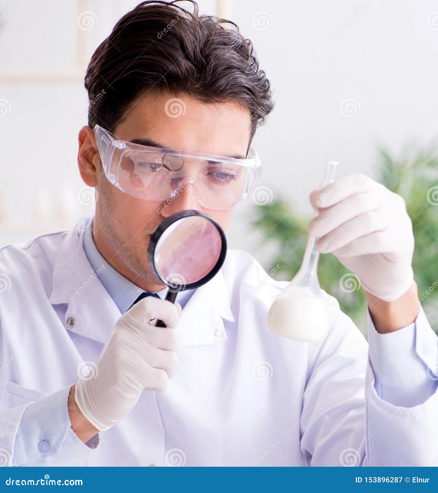 Two Lab Doctor Testing Food Products Stock Image - Image of chemical ...