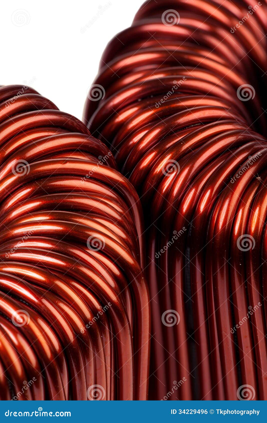 Two Large Industrial Toroidal Choke Coils Stock Photo - Image of ...