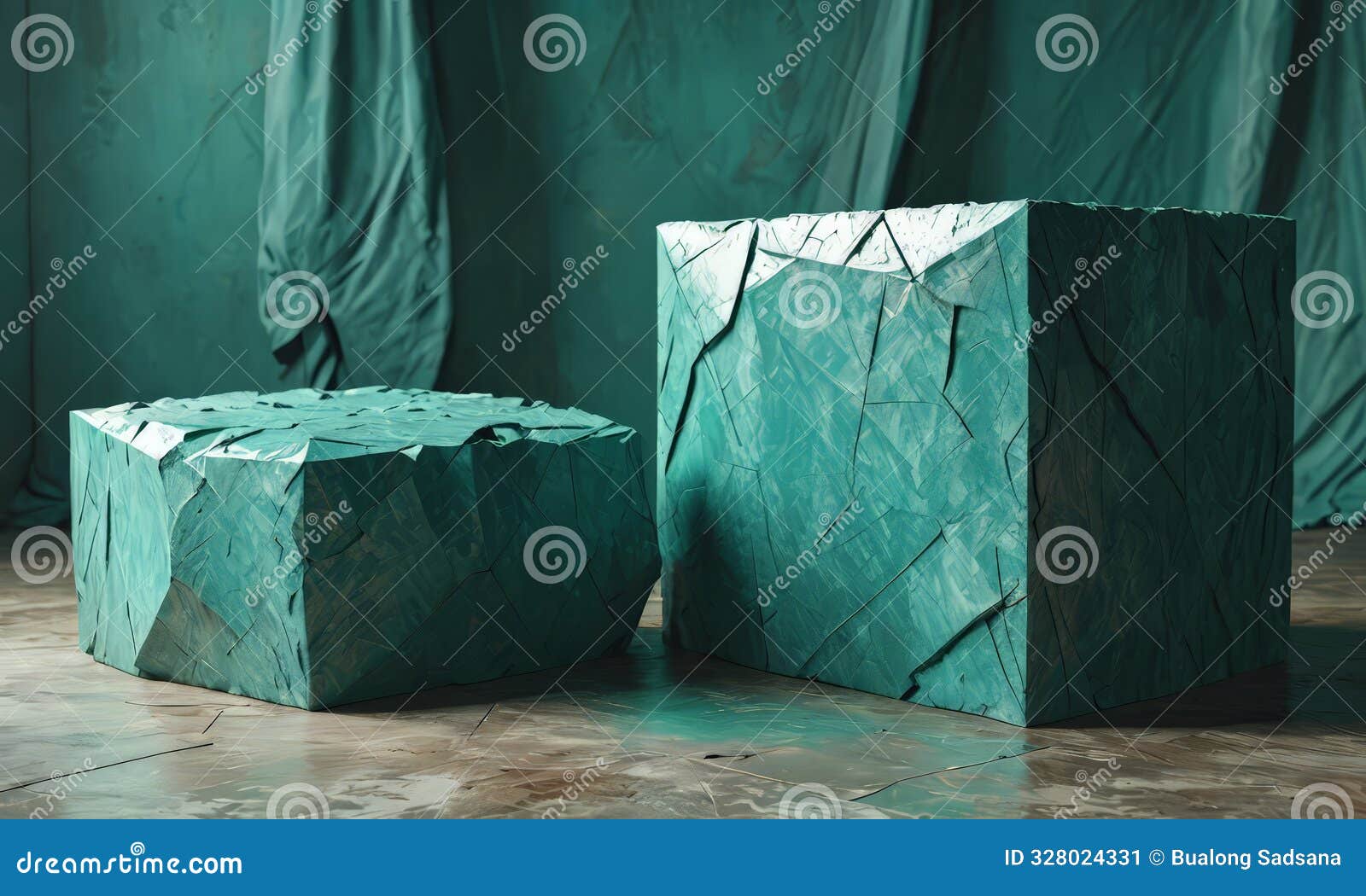 Green Blocks Squares Texture Royalty-Free Stock Photo | CartoonDealer ...