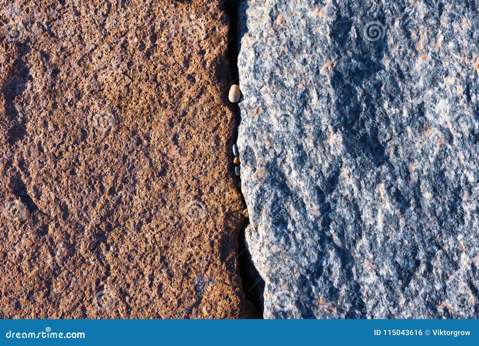 Two large stones nearby stock photo. Image of frame - 115043616