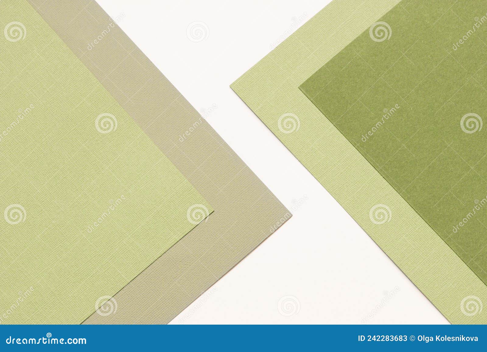 Two Layered Cardstock Background Geometric Design Top View Stock Image ...