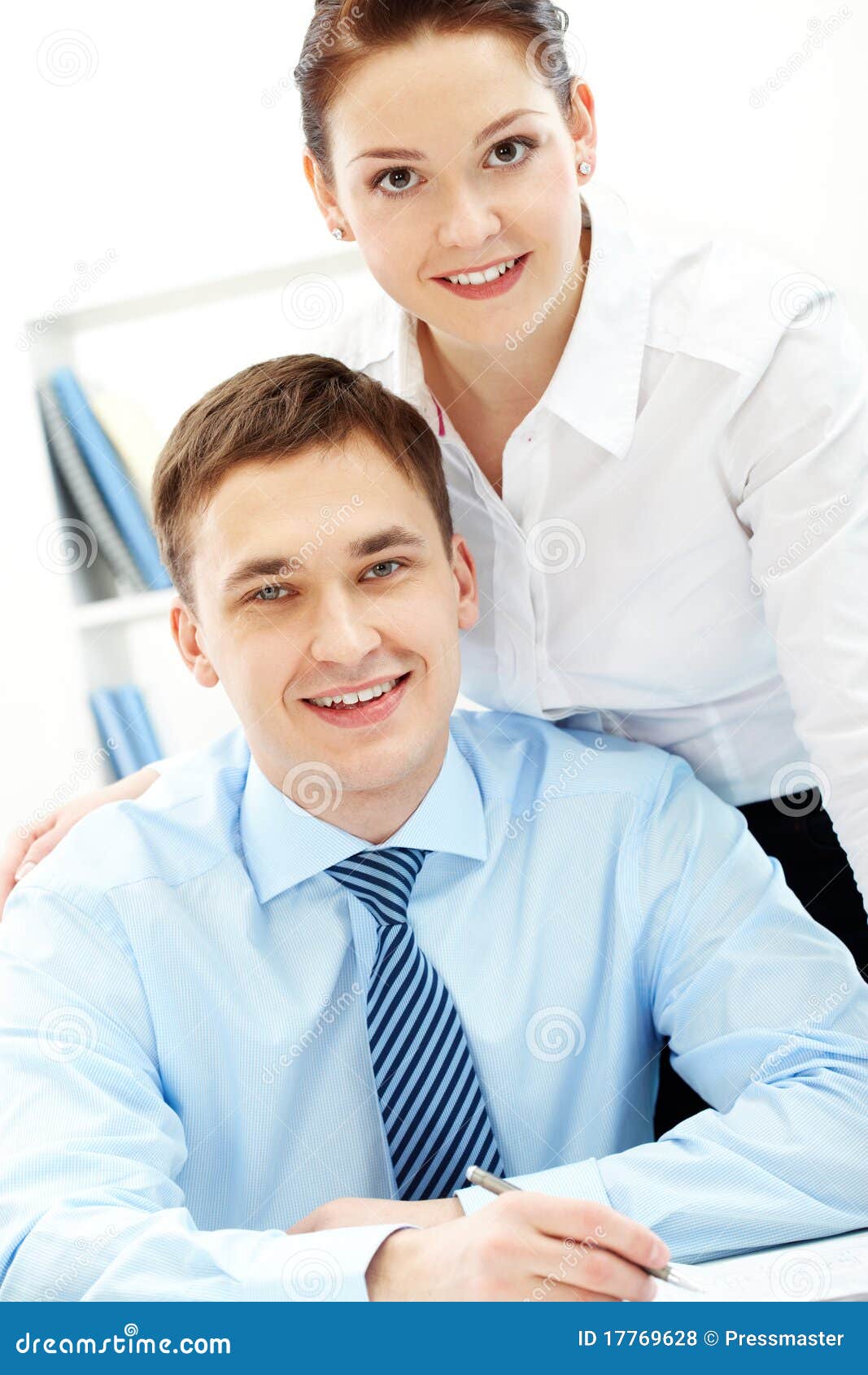 Two leaders stock photo. Image of collar, caucasian, leader - 17769628
