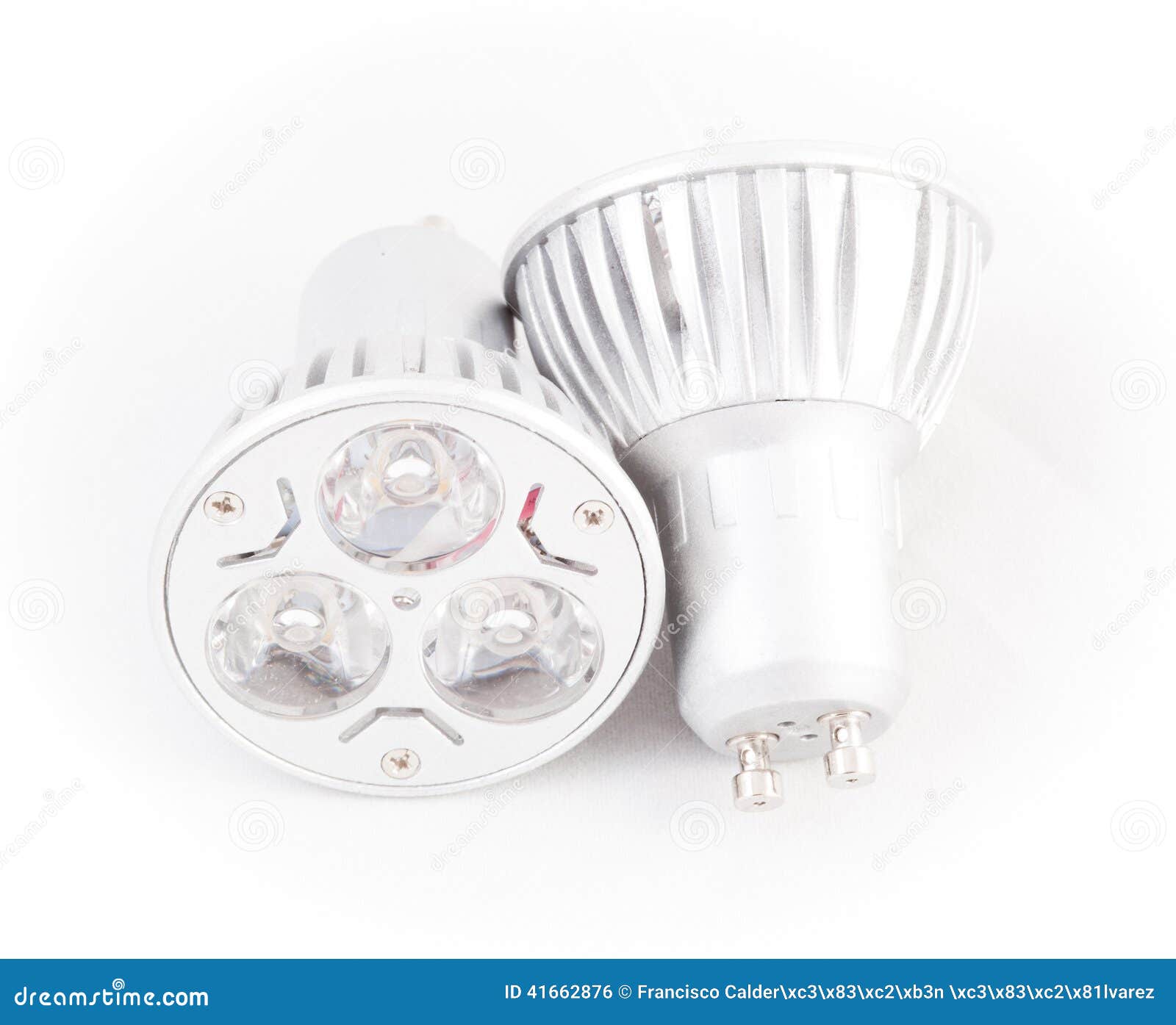 Two LED Energy Saving Bulbs. Stock Photo - Image of replace ...