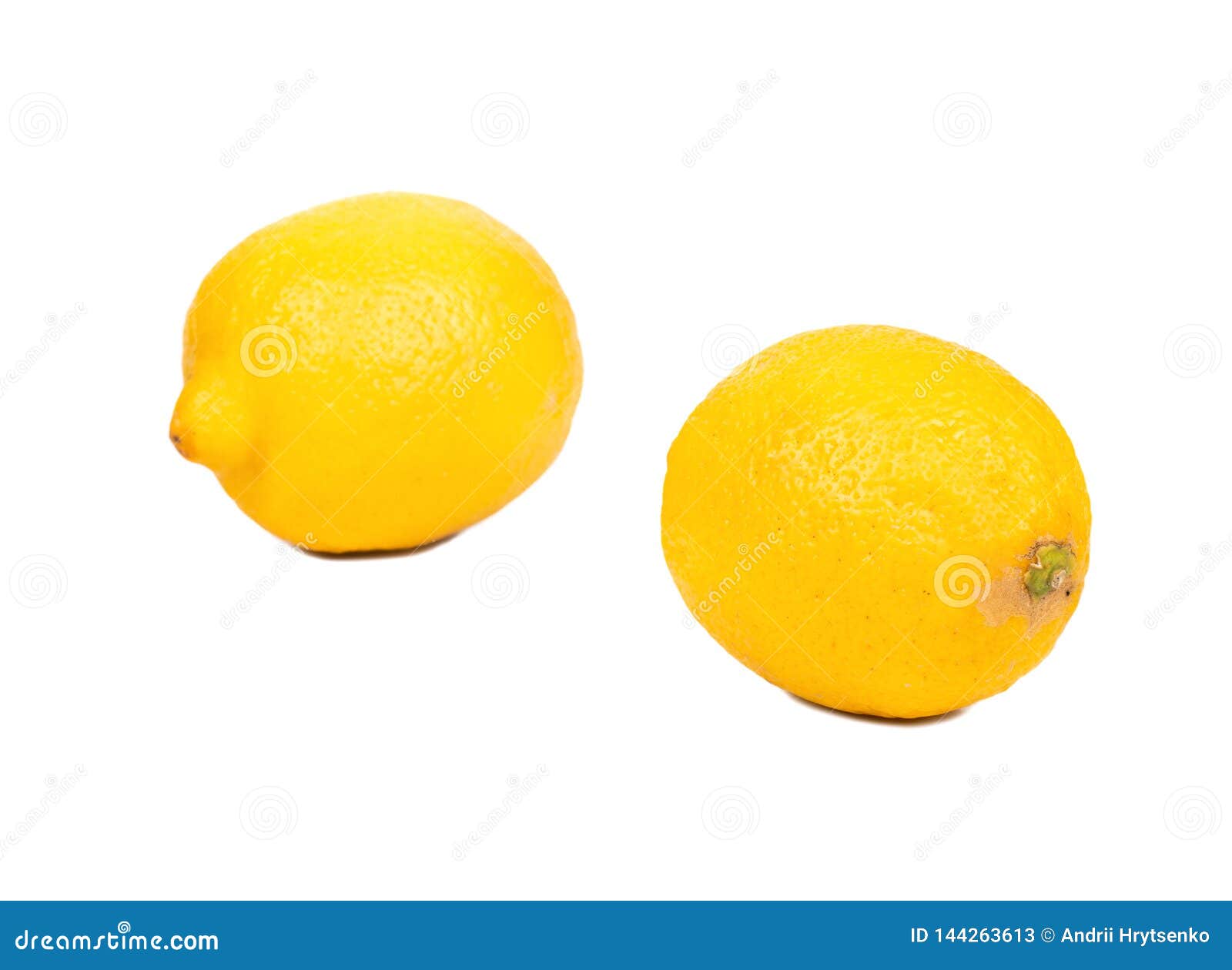 Two lemon fruits stock image. Image of citrus, juicy - 144263613