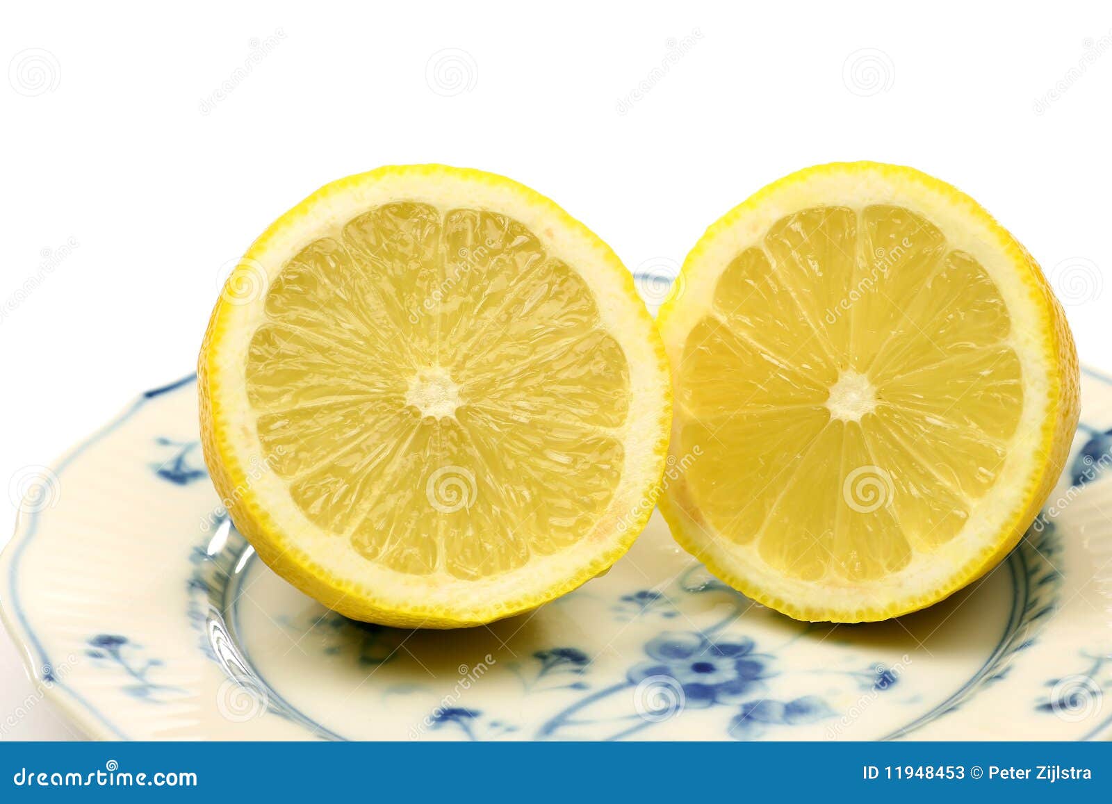 Two lemon halves stock image. Image of white, refreshment - 11948453